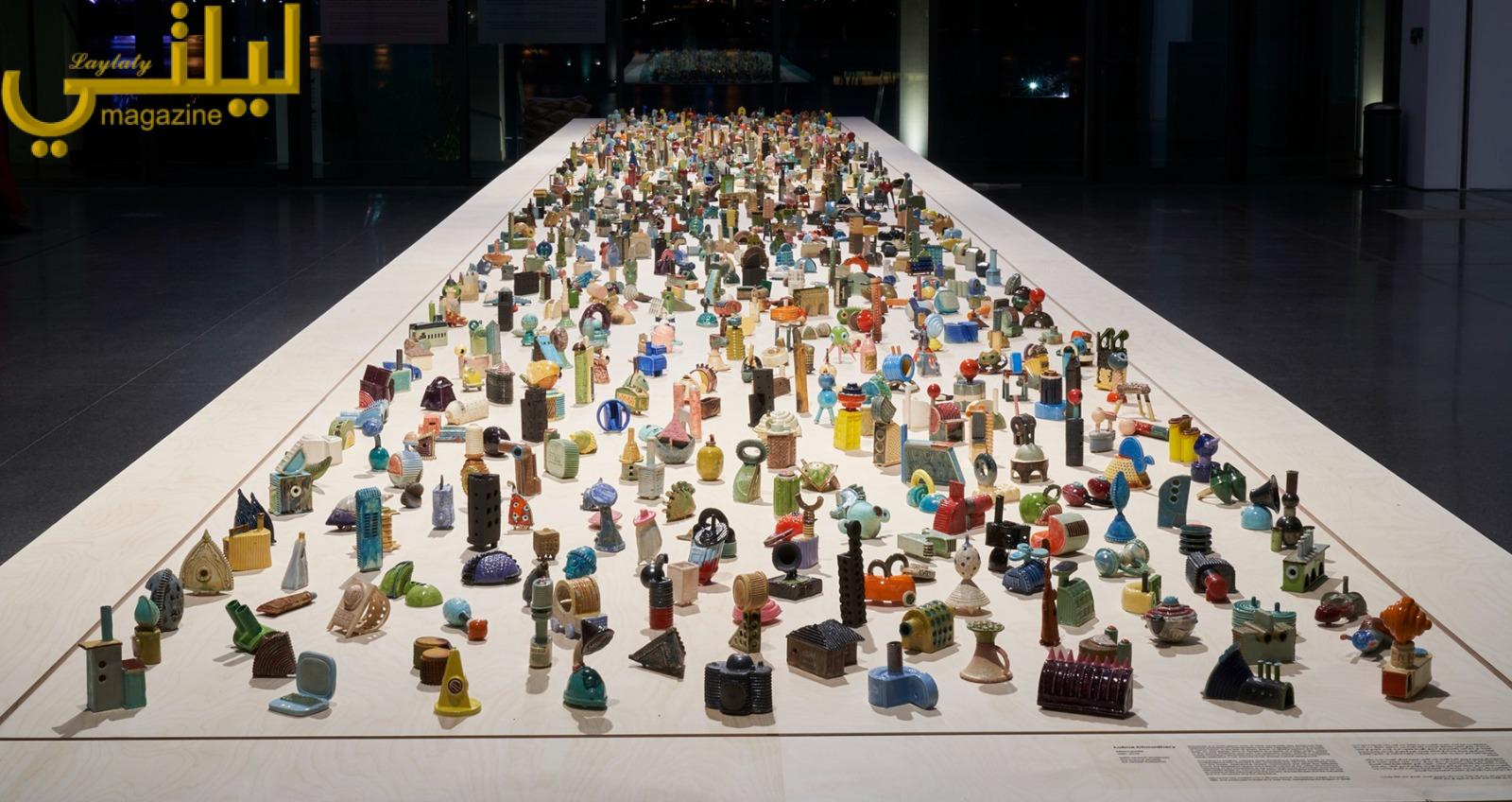 بمشاركة 17 فنانًا دولياً حي جميل بجدة يفتتح معرض "رأينا مدارًا لا ينتهي ...